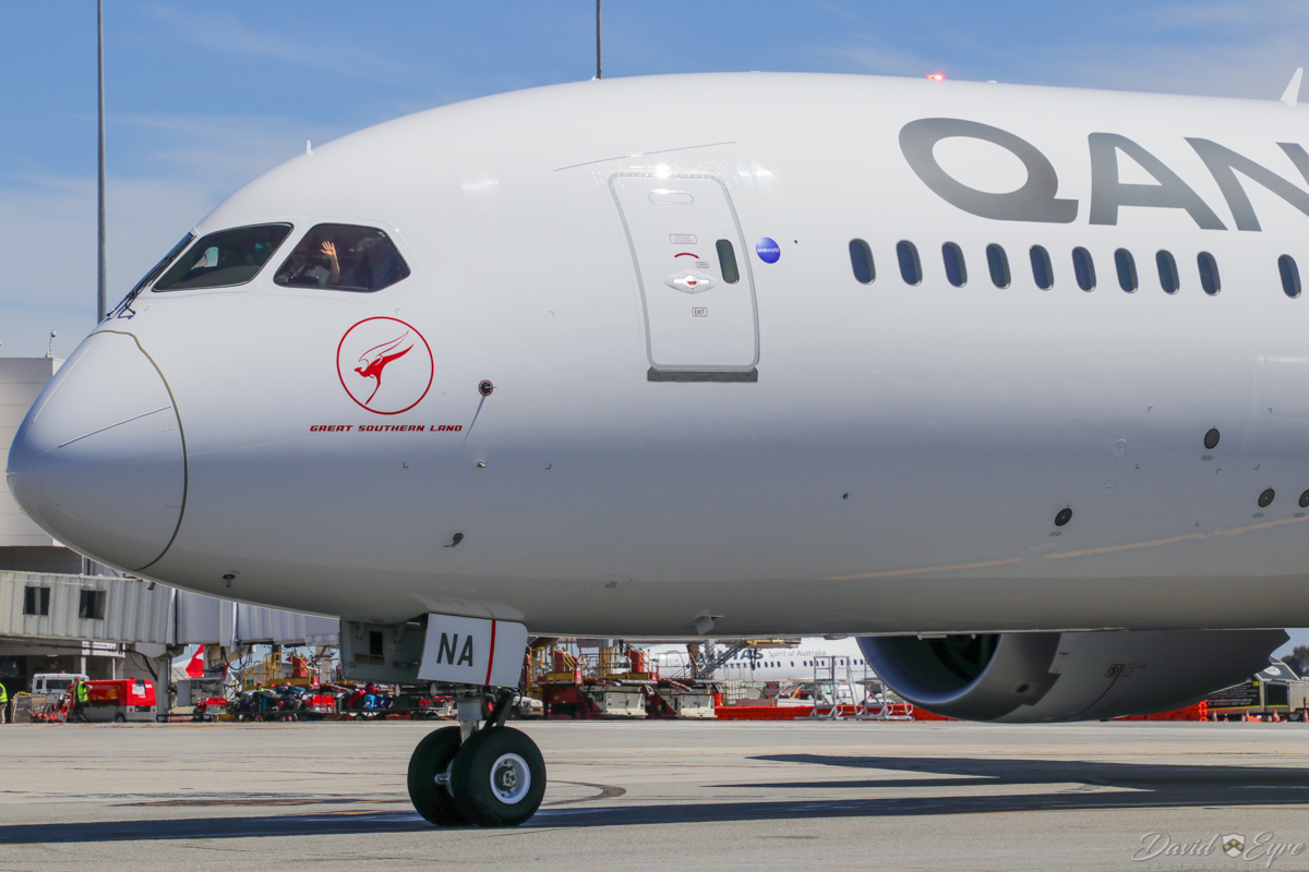 VH-ZNA Boeing 787-9 Dreamliner (MSN 39038/615) of Qantas, named ‘Great ...