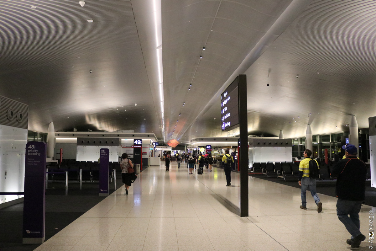Terminal 1 Domestic at Perth Airport – 26 September 2018. Photo © David ...
