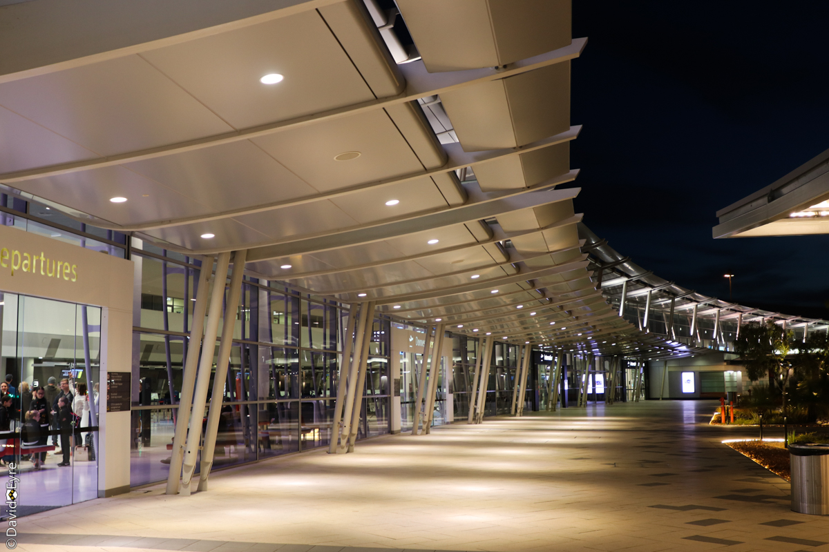 Terminal 1 at Perth Airport – 28 September 2018. Photo © David Eyre ...