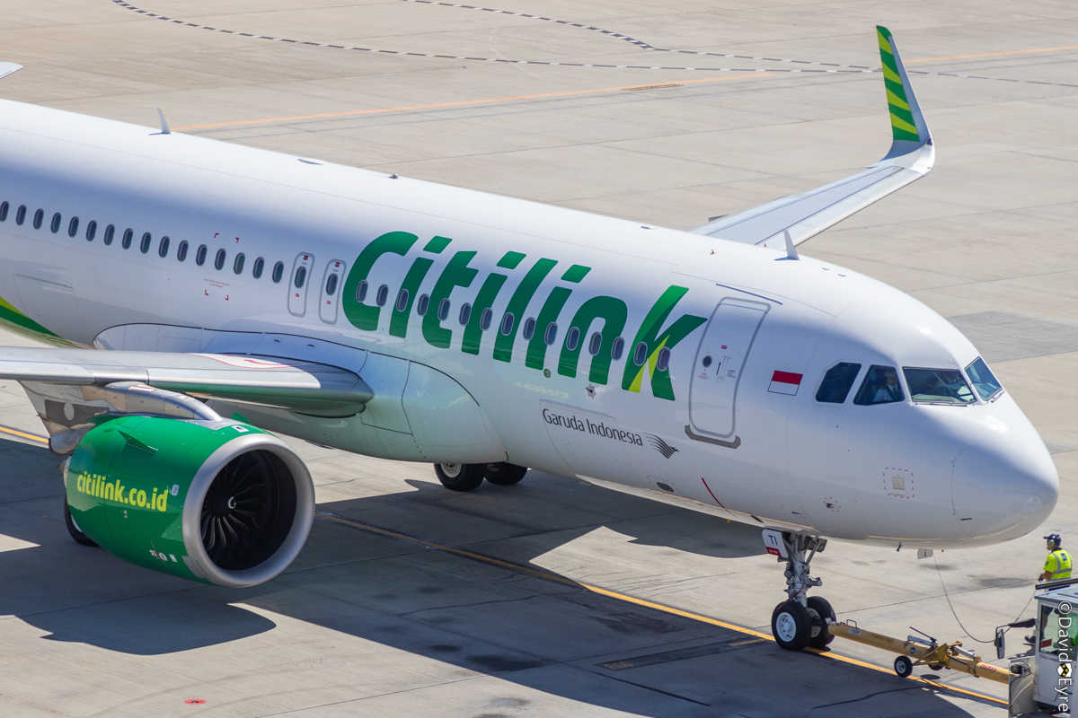 PK-GTI Airbus A320-251N (MSN 8303) of Citilink at Perth Airport – 8 ...