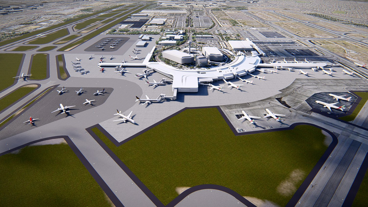 2018 Perth Airport design. Image © Perth Airport – AviationWA