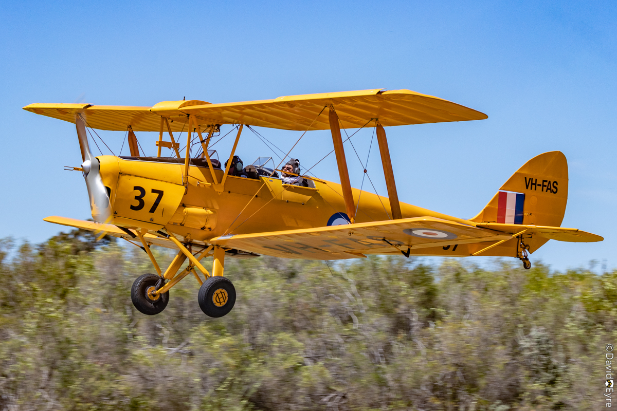 VH-FAS / A17-37 De Havilland DH-82A Tiger Moth (MSN DHA34) of Griffin ...