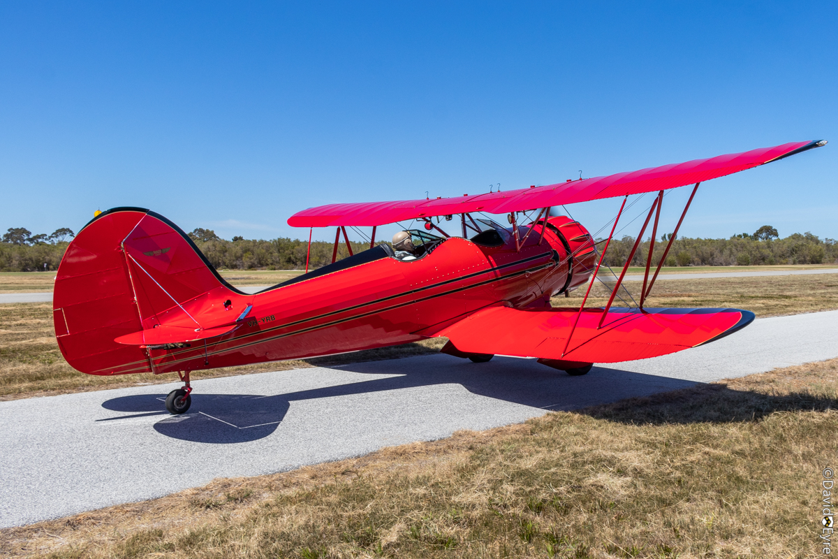 VH-YRB WACO Aircraft YMF-F5C (MSN F5C105) owned and flown by Archie ...