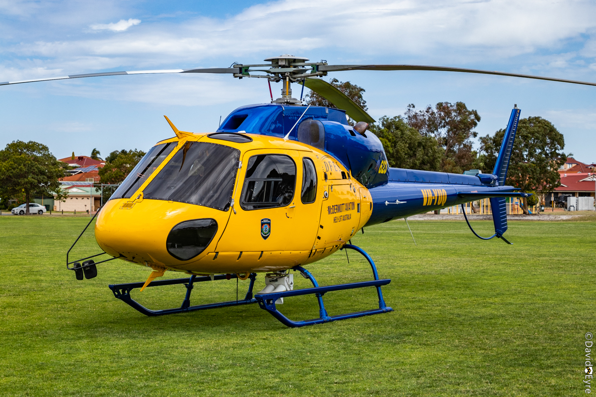 VH-YUQ / FIREBIRD 623 Eurocopter AS355F-1 Twin Squirrel (MSN 5057 ...