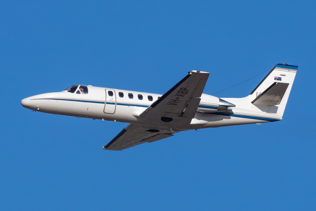 VH-XBP Cessna 550 Citation Bravo (MSN 550-0810) of Maxem Aviation at ...