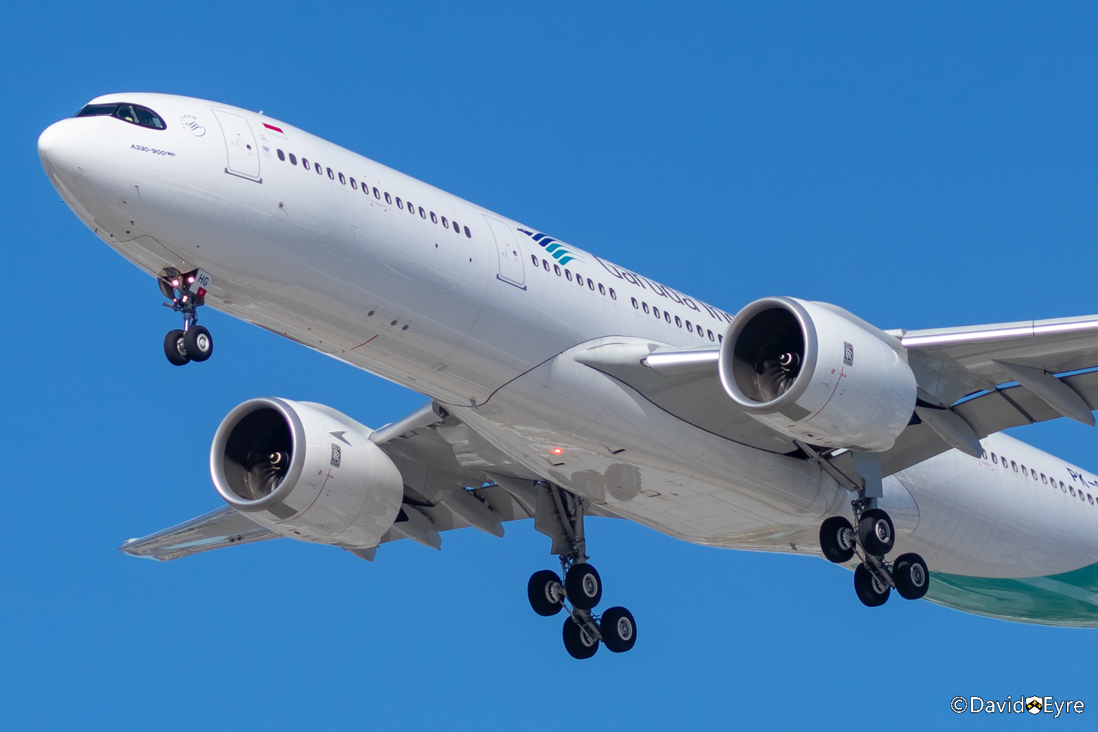 PK-GHG Airbus A330-941N (MSN 1946) of Garuda Indonesia, at Perth ...