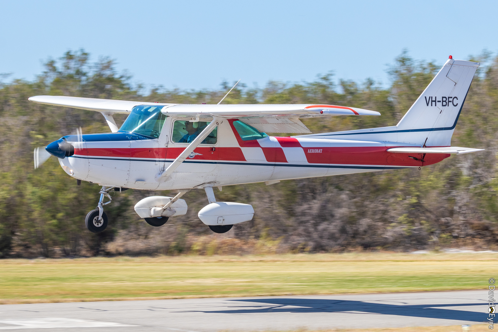 VH-BFC Cessna A152 Aerobat (MSN A1520794) owned by Peter R Hill, at the ...