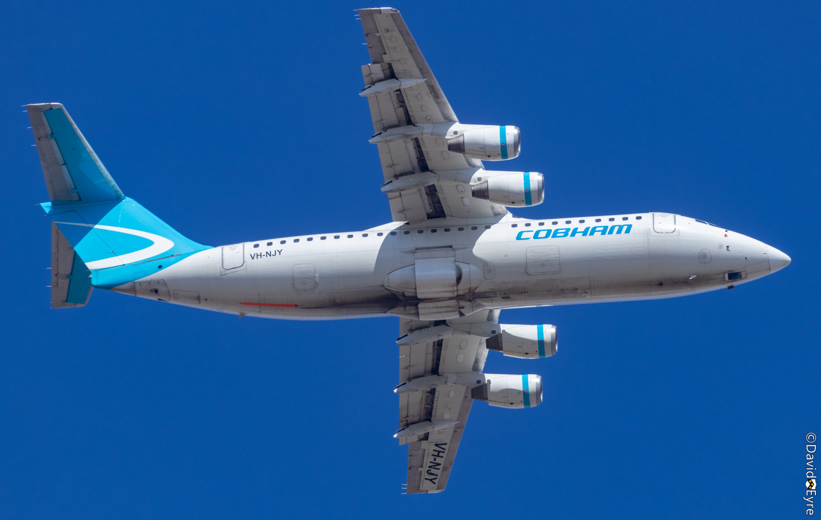 VH-NJY BAE Systems Avro RJ100 (MSN E3331) of Cobham Aviation at Perth ...