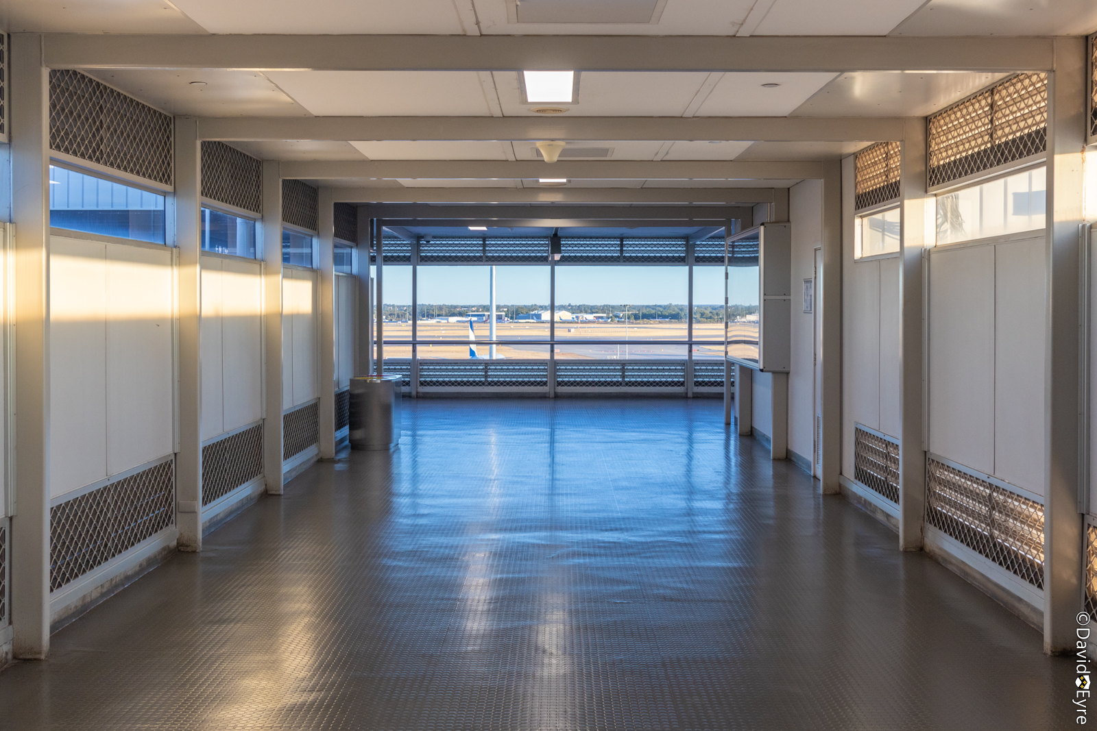 Entrance to Terminal 1 Observation Deck , Perth Airport, Western ...