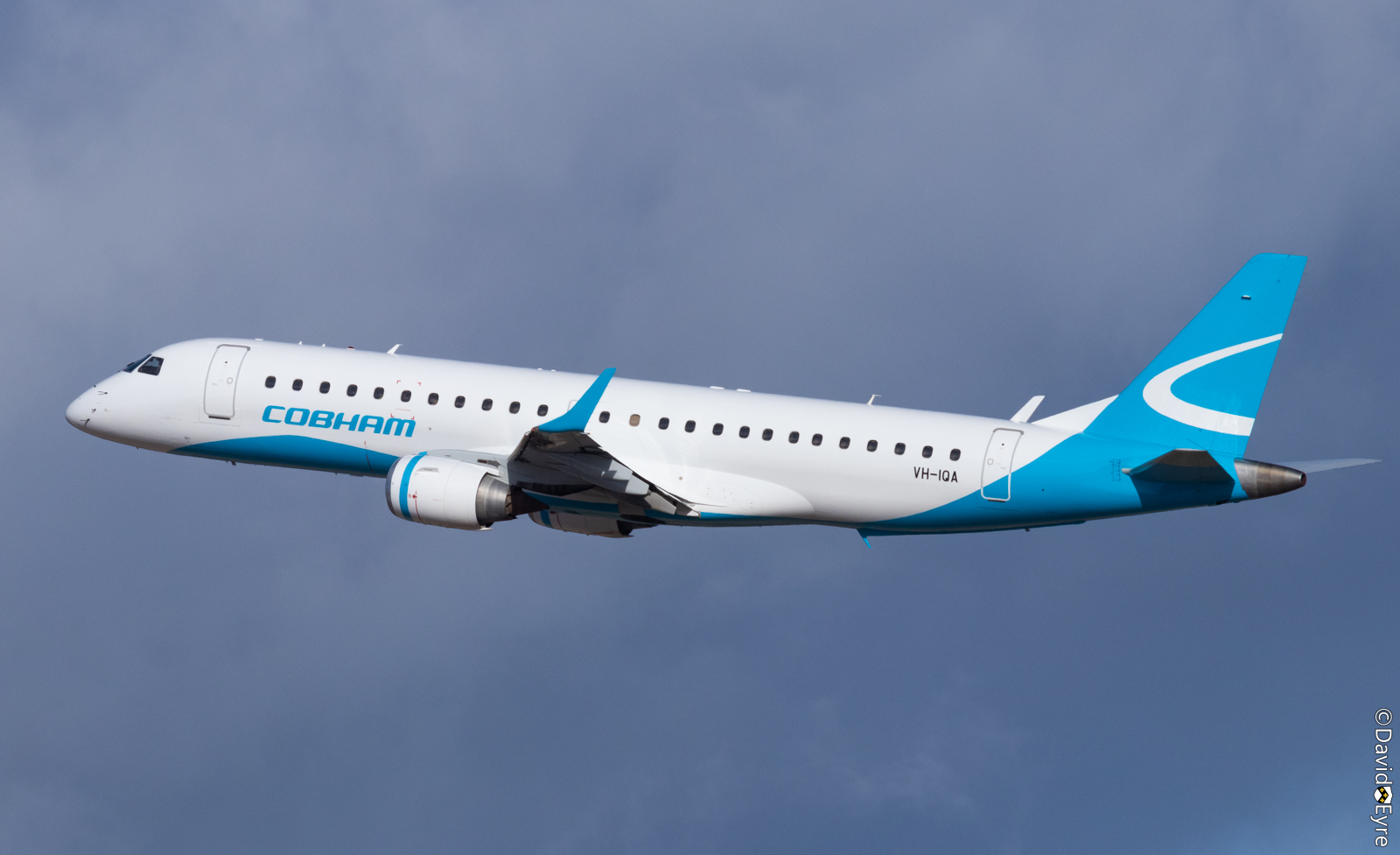VH-IQA Embraer ERJ-190AR (ERJ-190-100 IGW) of Cobham Aviation, at Perth ...