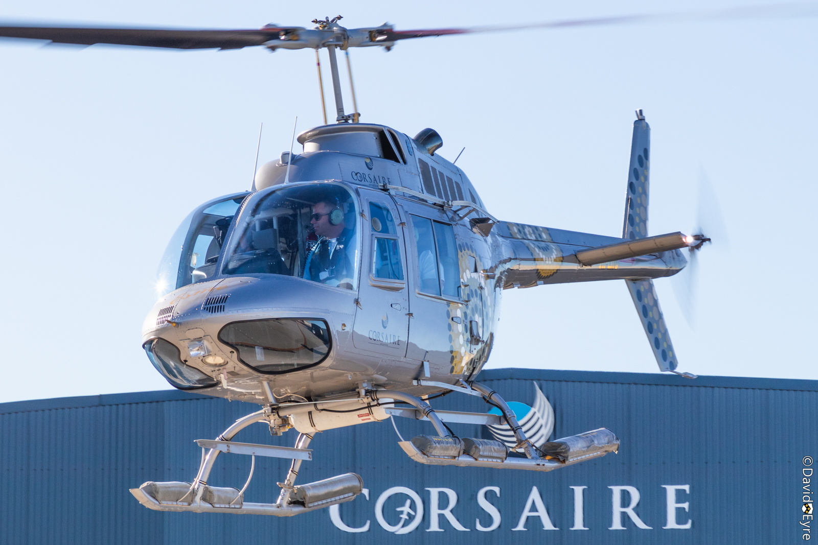 VH-LWU Bell 206B-3 JetRanger III of Corsaire Aviation, at Jandakot ...