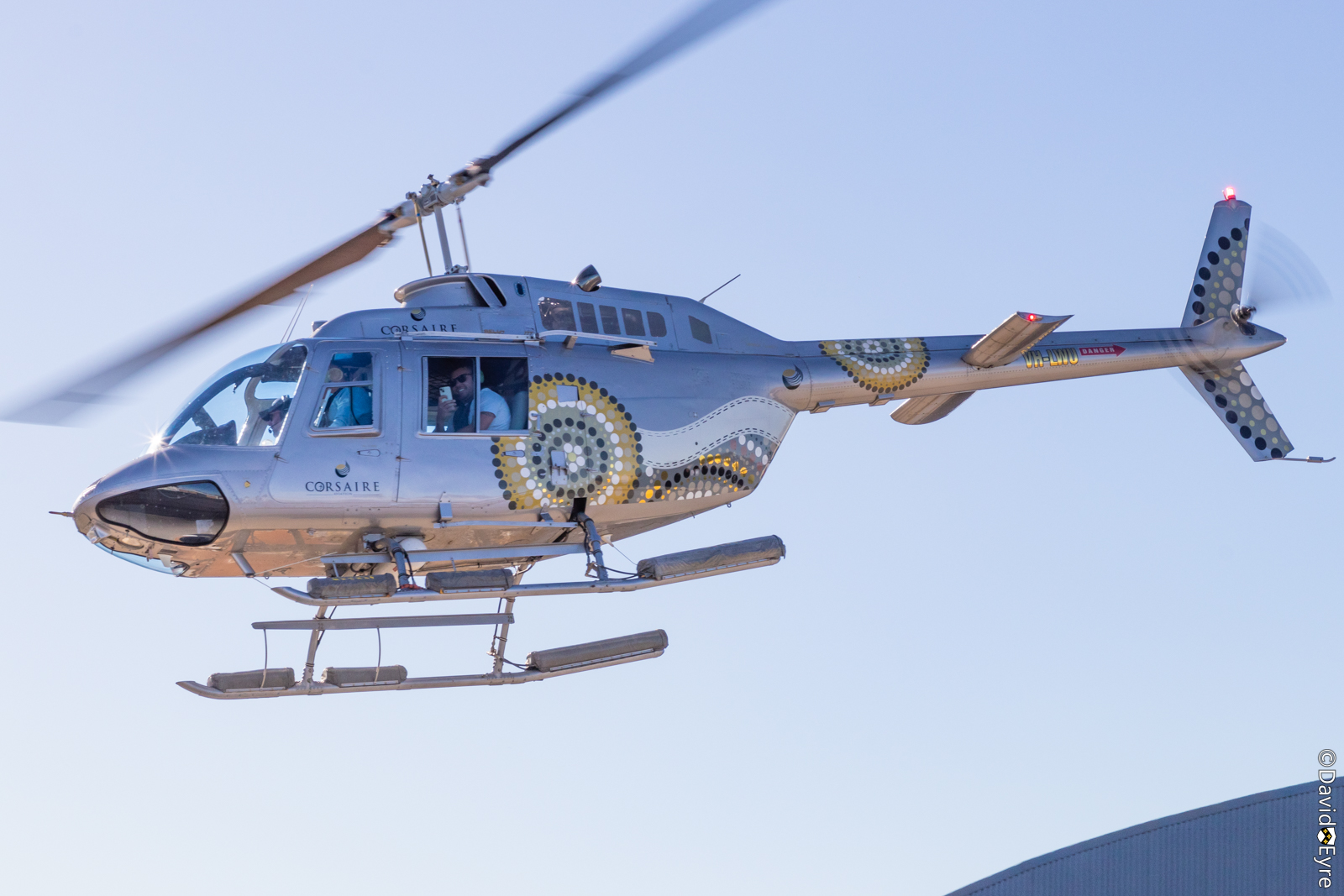 VH-LWU Bell 206B-3 JetRanger III of Corsaire Aviation, at Jandakot ...