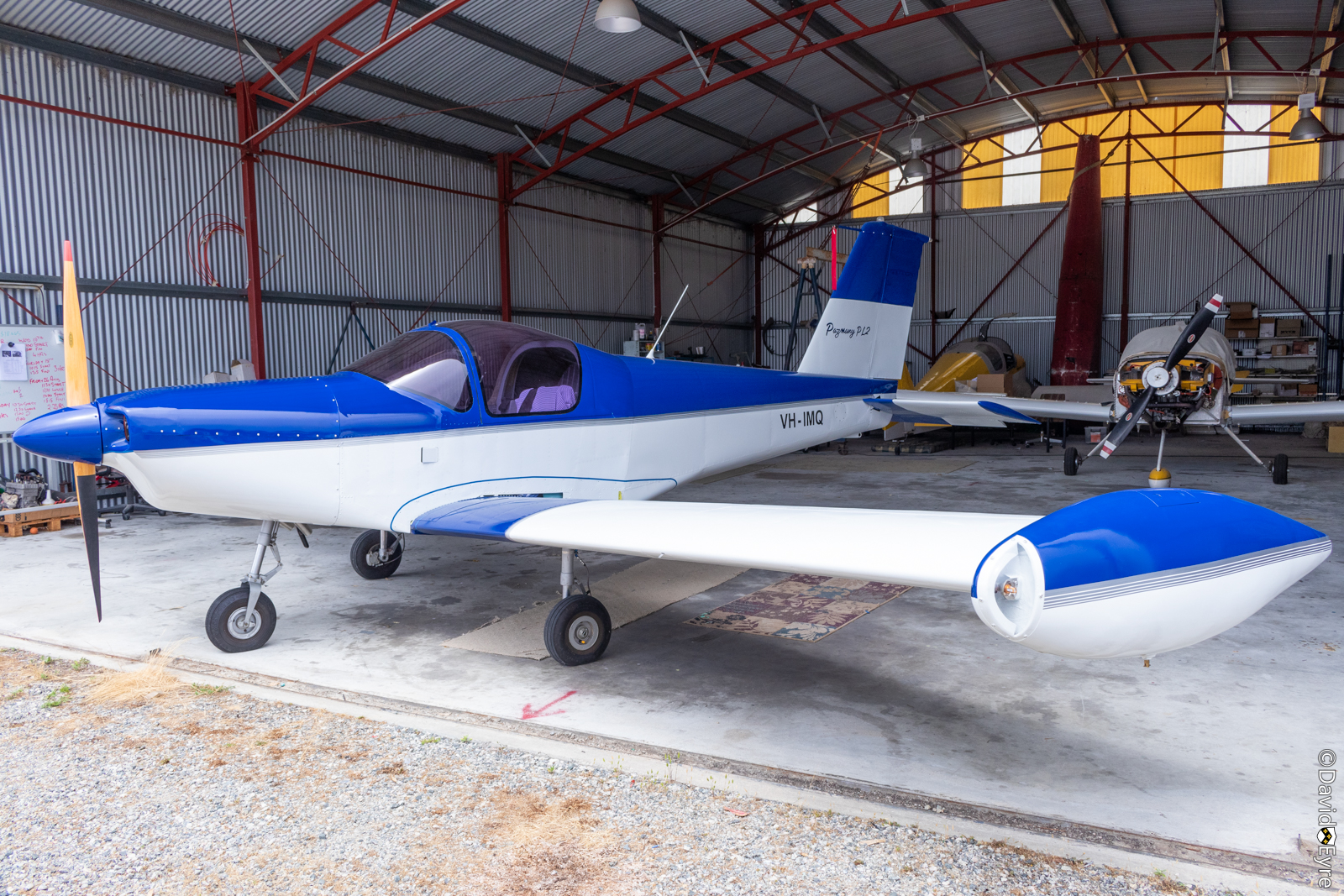 VH-IMQ Pazmany PL-2 owned by Michael Radford-Smit, at the Sport ...
