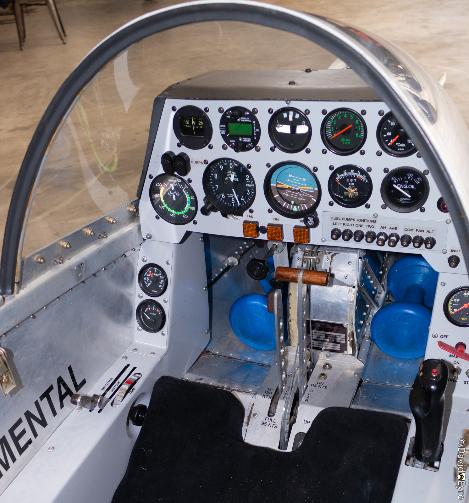 VH-IWG Bede BD-5B Micro owned by Jane Hulbert, at the Sport Aircraft ...