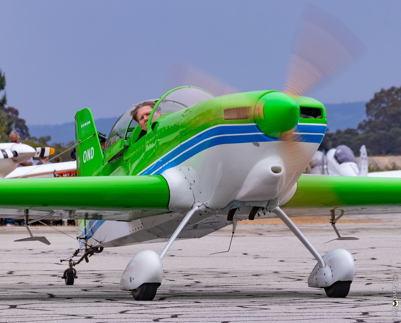 VH-OND Rihn DR-107 One Design owned by Christoper Shiels, at the Sport ...