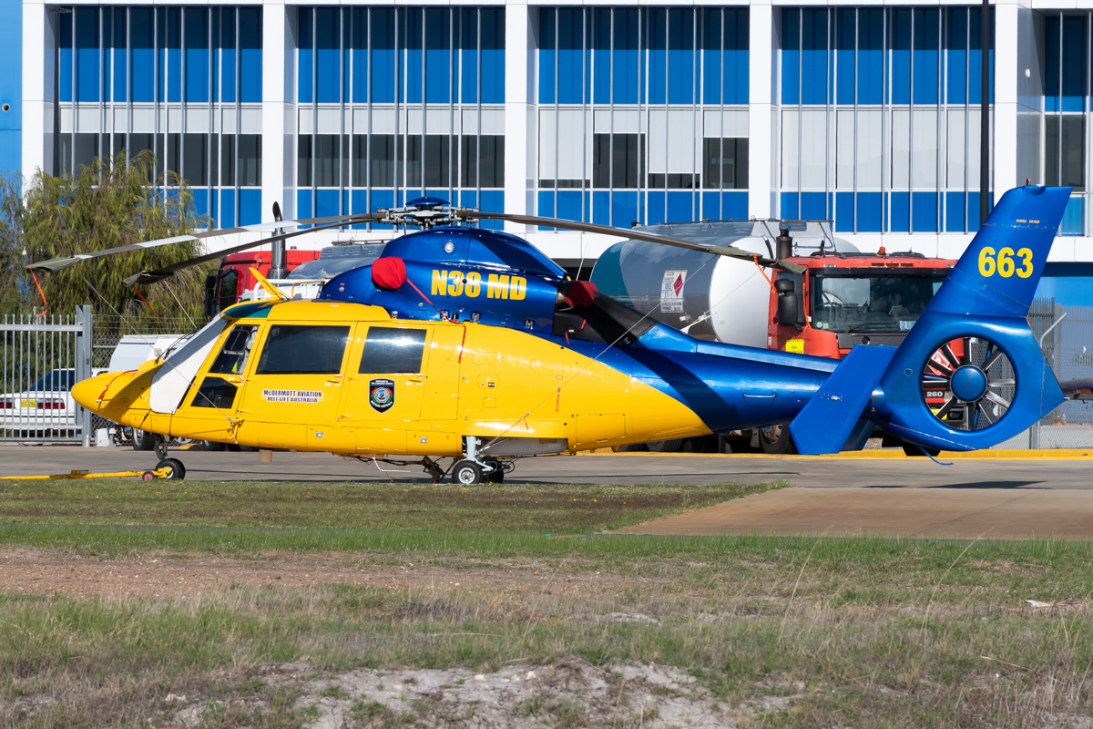 N38MD / Firebird 663 Eurocopter AS365 N1 Dauphin 2 of McDermott ...