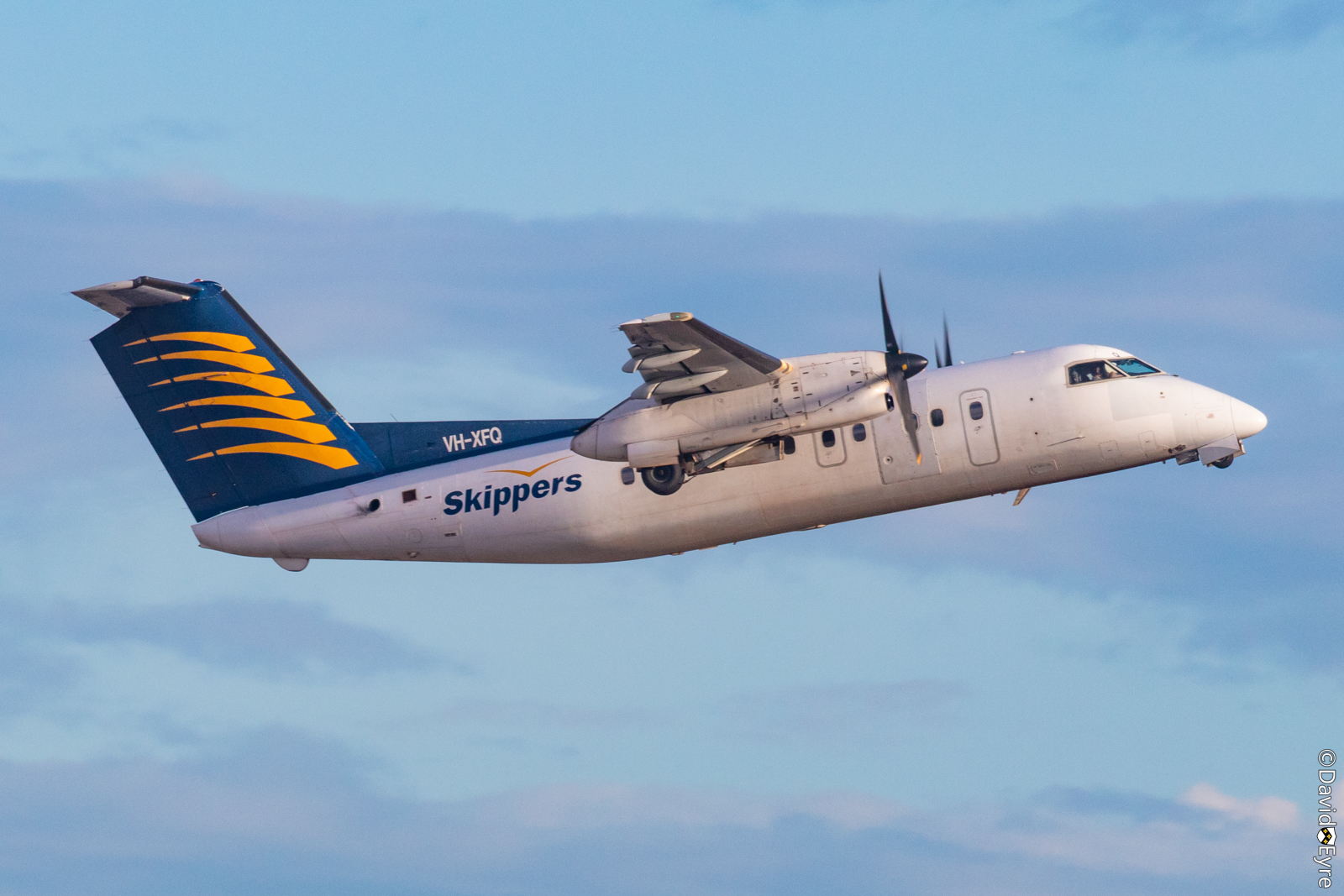 VH-XFQ De Havilland Canada DHC-8-106 Dash 8 of Skippers Aviation, at ...
