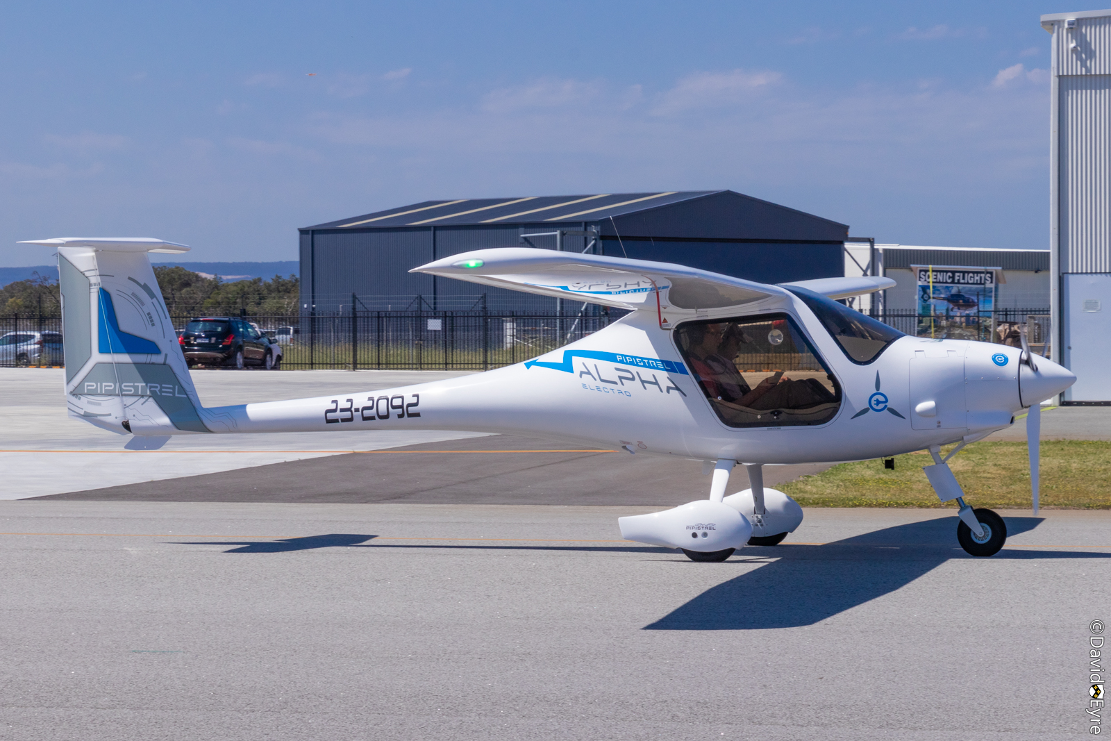 23-2092 Pipistrel Alpha Electro owned by FlyOnE Pty Ltd, at Jandakot ...