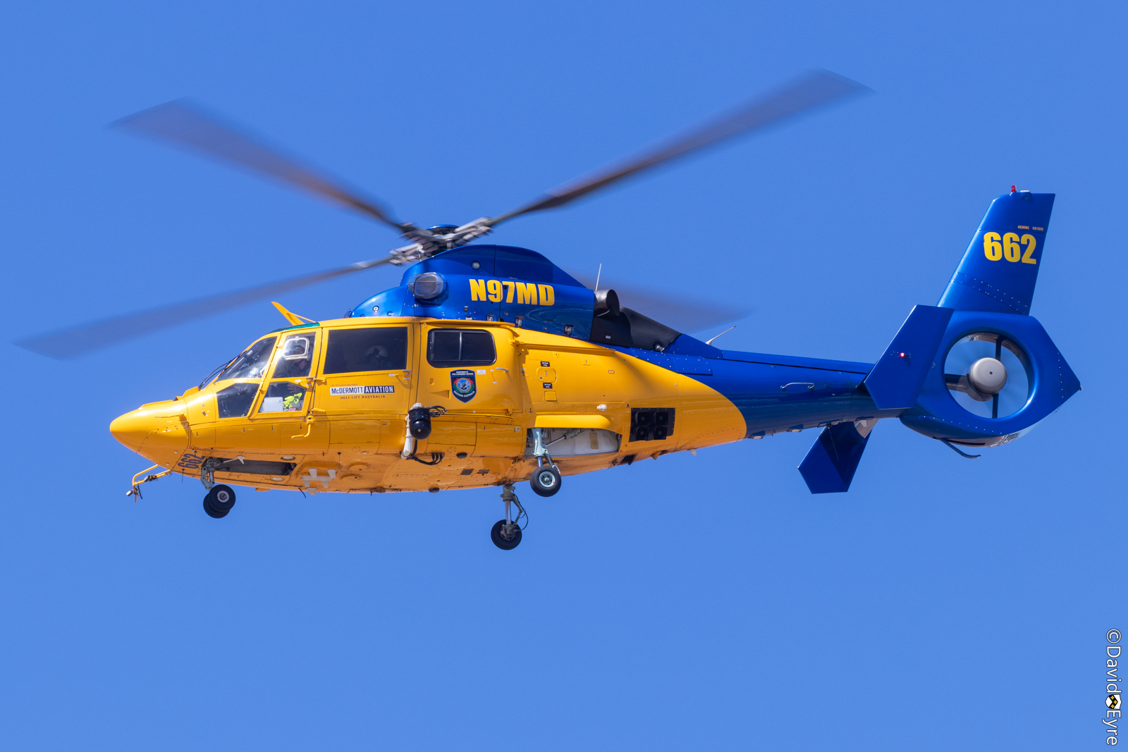N97MD / FIREBIRD 662 Eurocopter AS365 N3 Dauphin 2 of McDermott ...