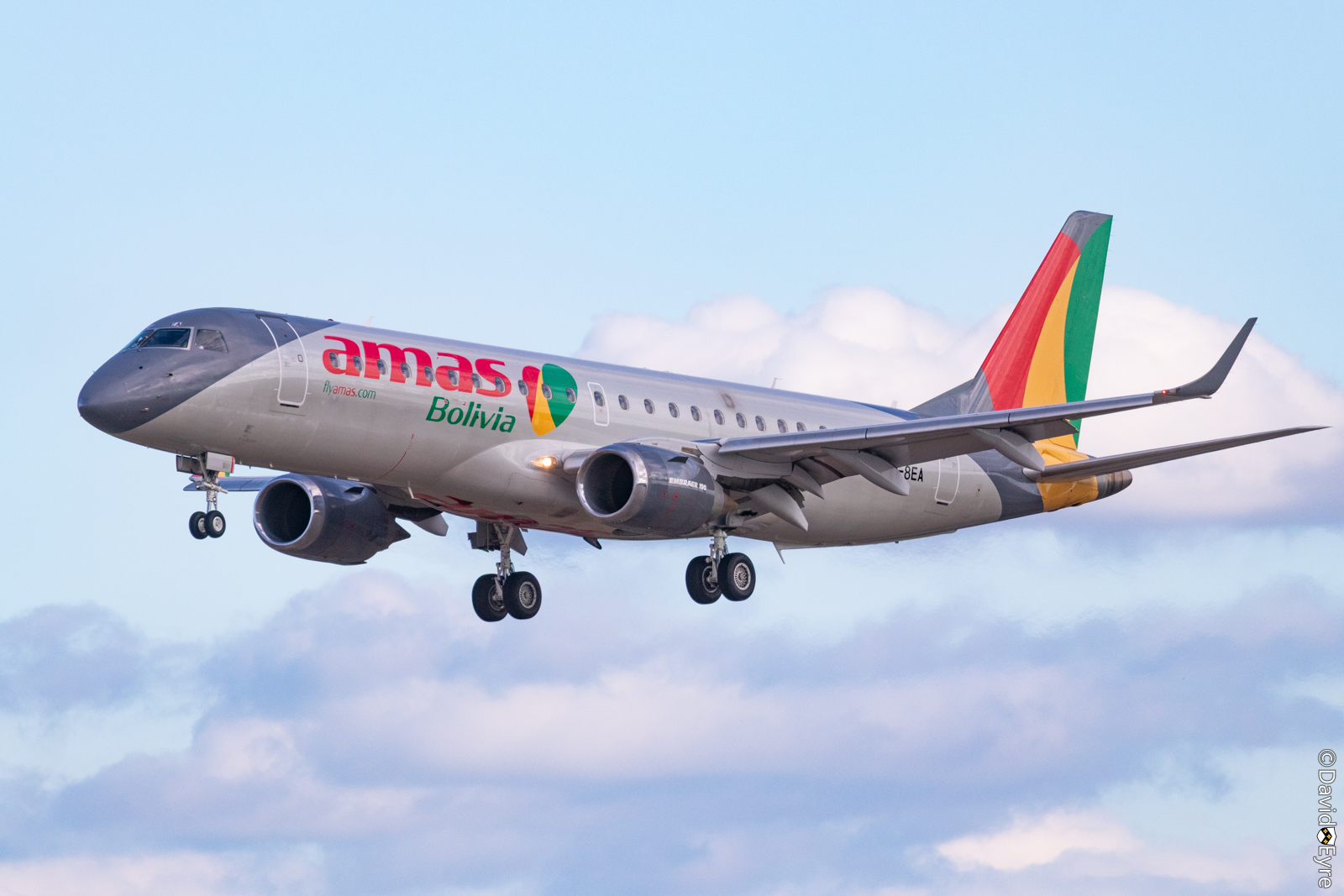 VH-8EA Embraer E190 (ERJ-190-100LR) of National Jet Express, still in ...
