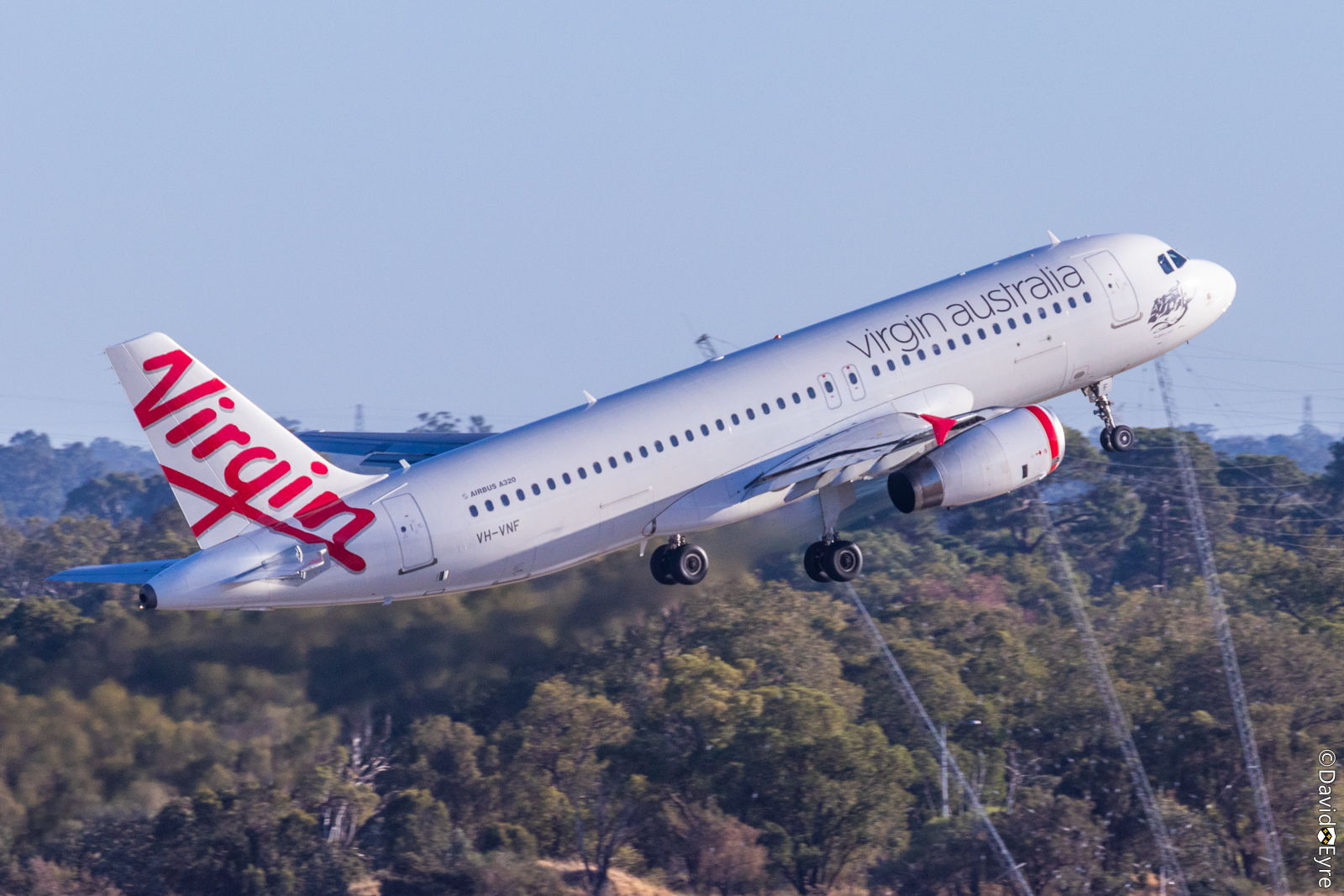 VH-VNF Airbus A320-232 of Virgin Australia Regional Airlines, named ...