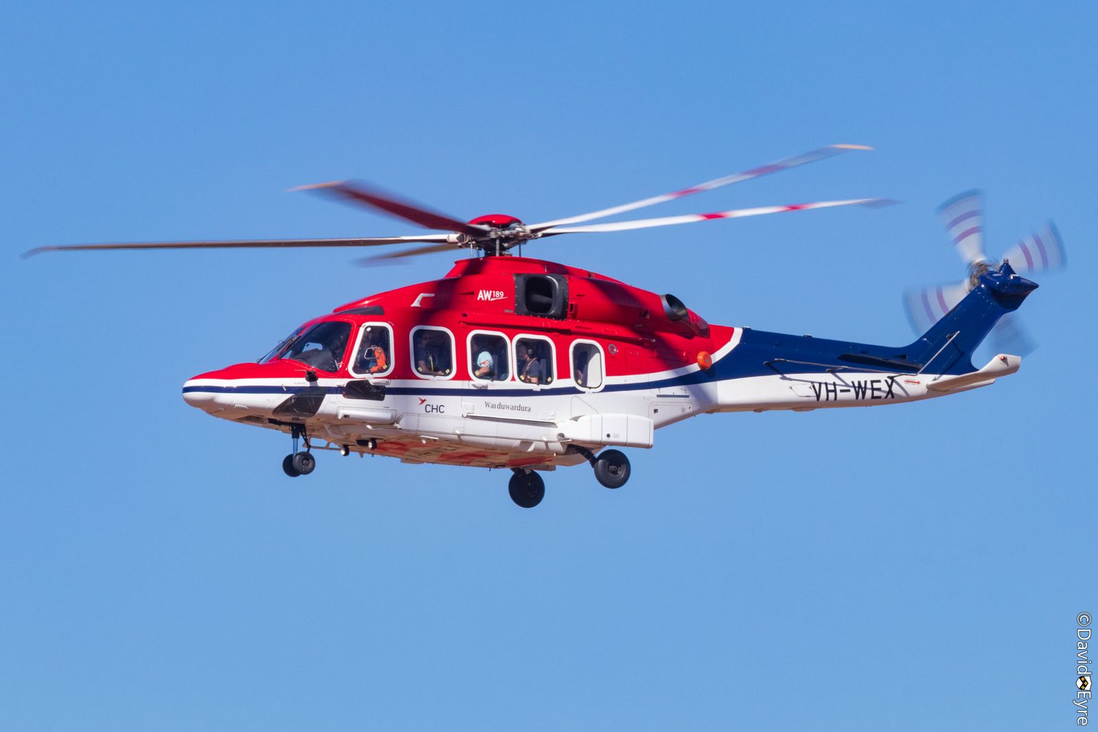 VH-WEX Leonardo AW189 operated by CHC Helicopters (Lloyd Helicopters ...