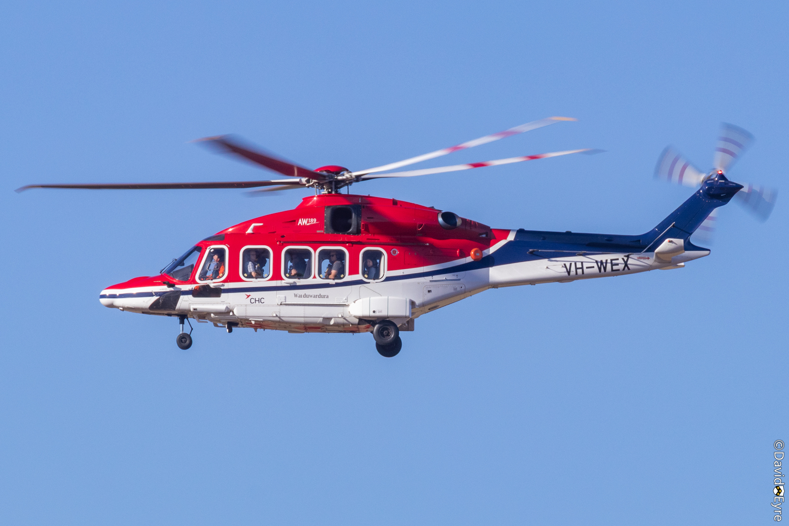 VH-WEX Leonardo AW189 operated by CHC Helicopters (Lloyd Helicopters ...