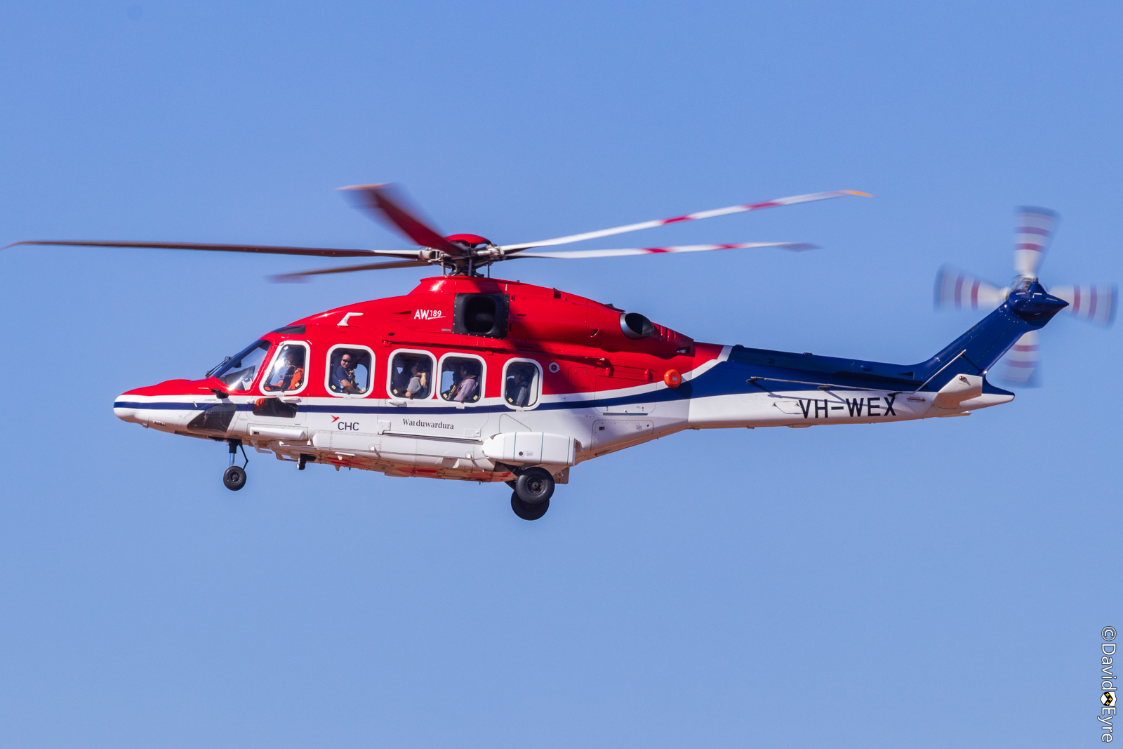 VH-WEX Leonardo AW189 operated by CHC Helicopters (Lloyd Helicopters ...