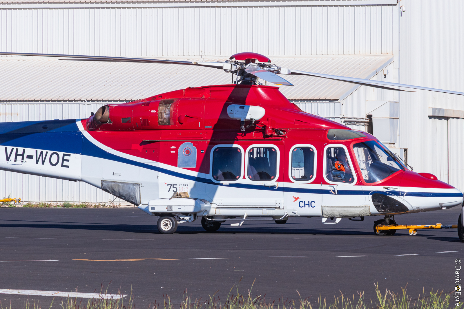 VH-WOE AgustaWestland AW139 operated by CHC Helicopters (Lloyd ...