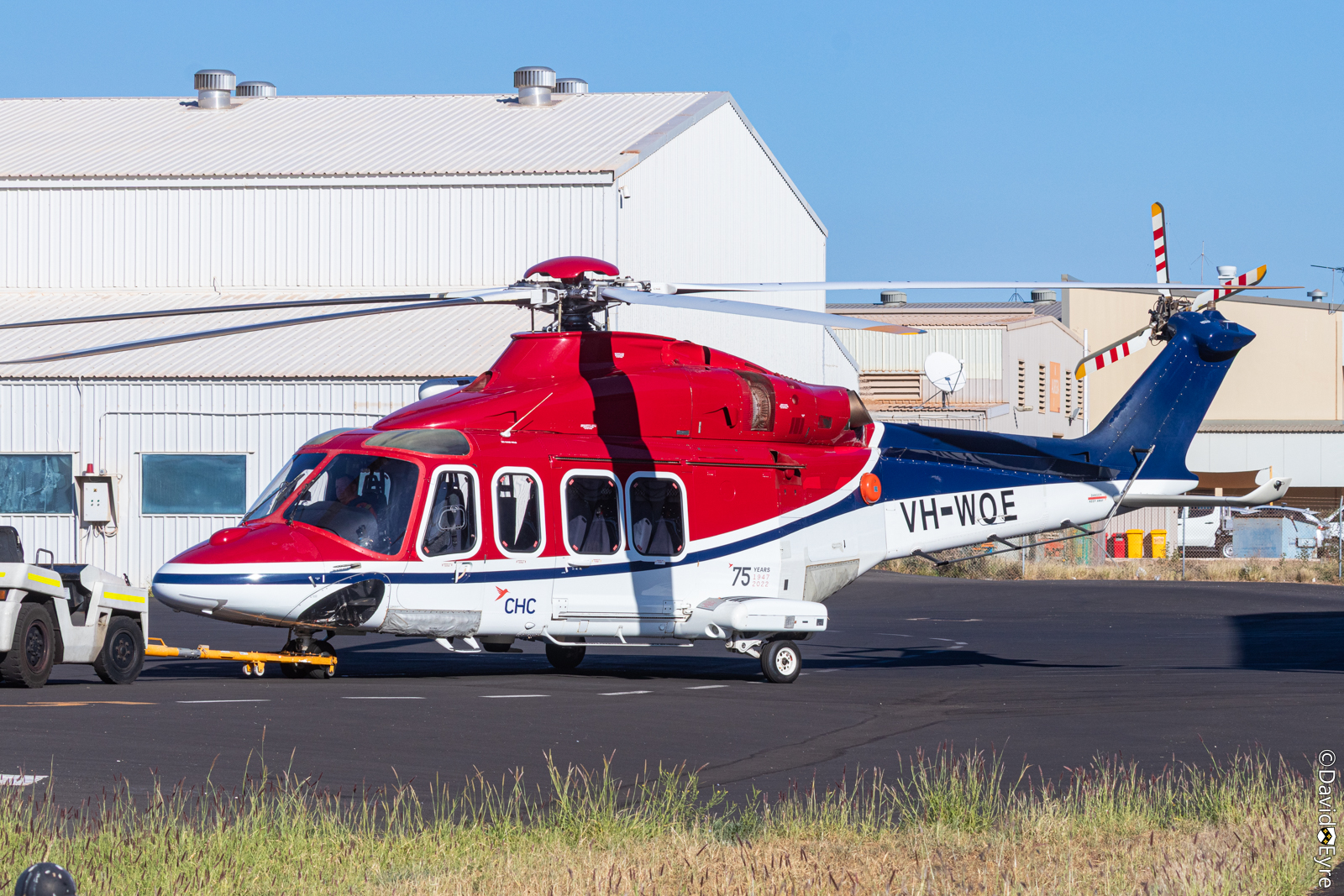 VH-WOE AgustaWestland AW139 operated by CHC Helicopters (Lloyd ...